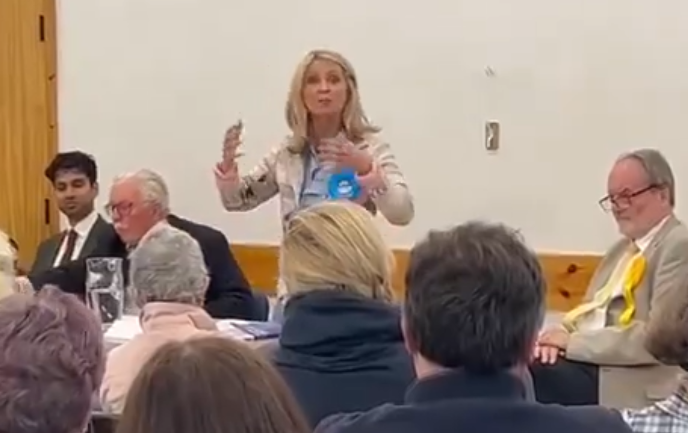 Tory 'common sense’ minister laughed at by audience after campaign ...