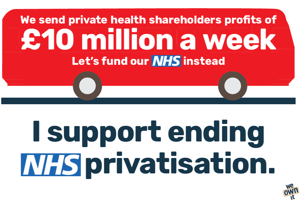 Anti-privatisation campaigners launch campaign, asking canvassers: "Do ...
