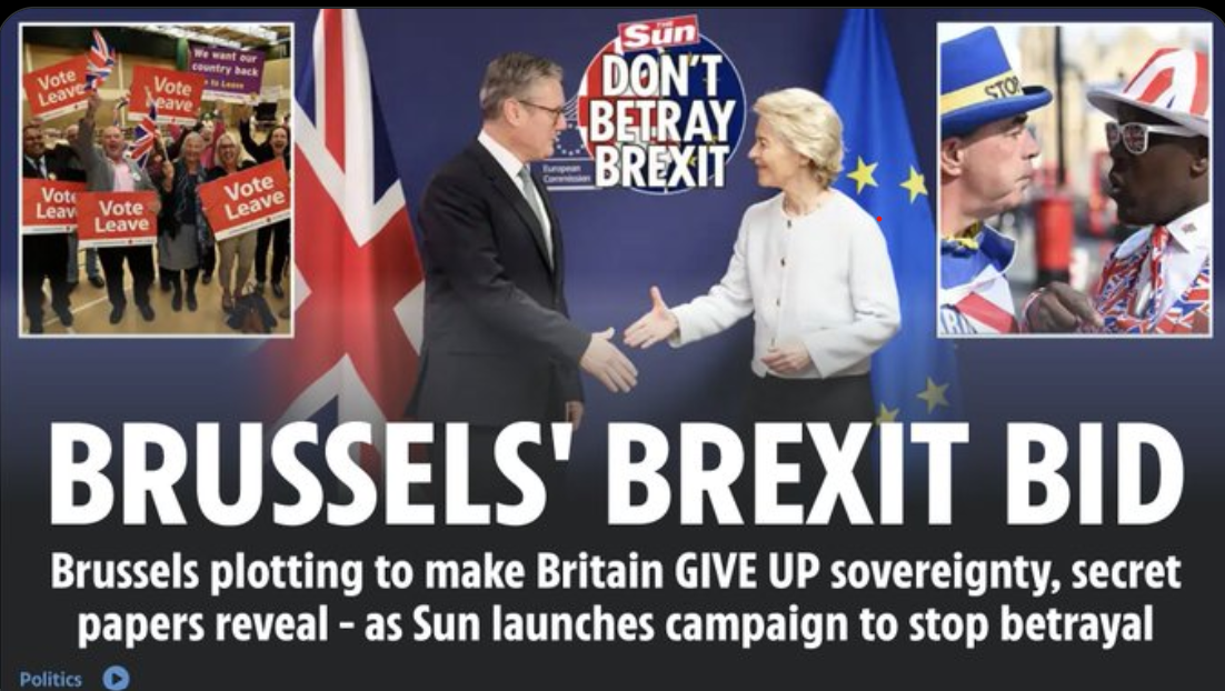 The Sun’s ‘Don’t Betray Brexit’ campaign mocked - Left Foot Forward ...