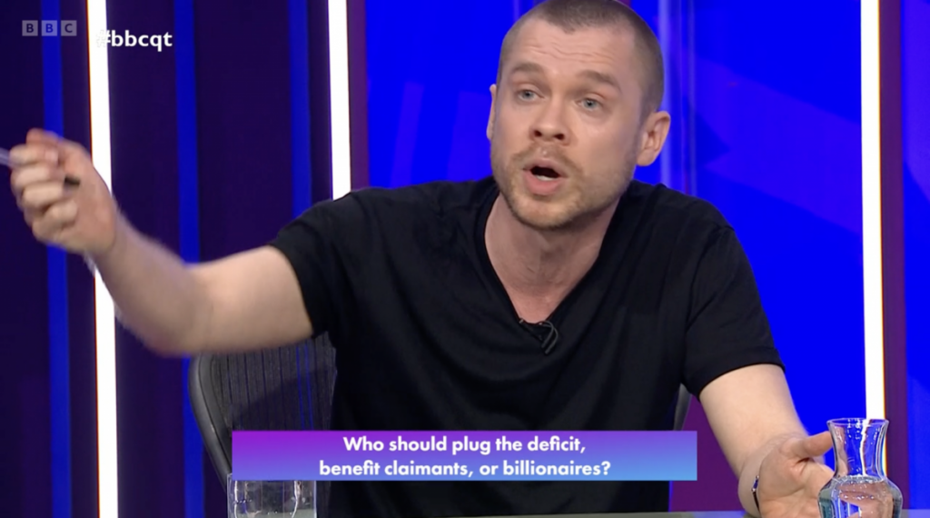 Gary Stevenson ‘takes down’ GB News host in wealth tax debate on BBC ...