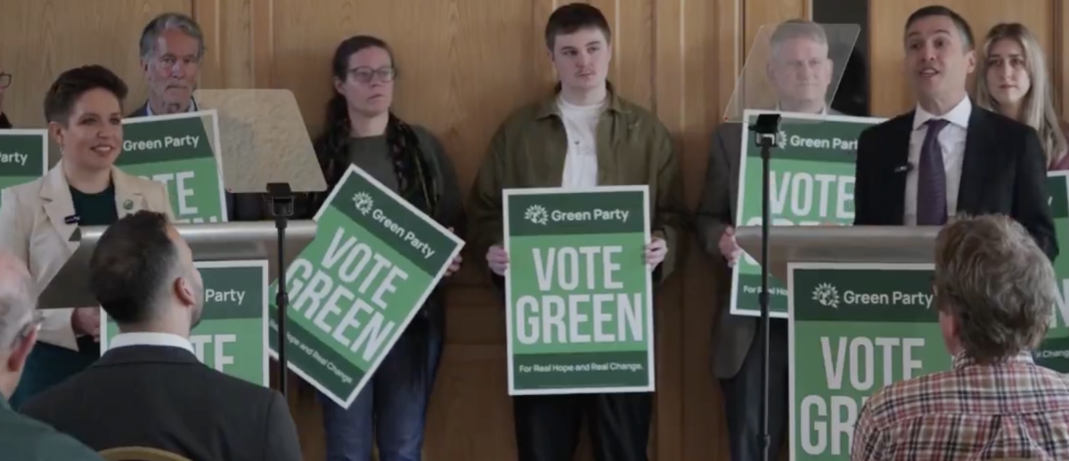Green Party takes aim at Reform UK and appeals to disillusioned voters ...