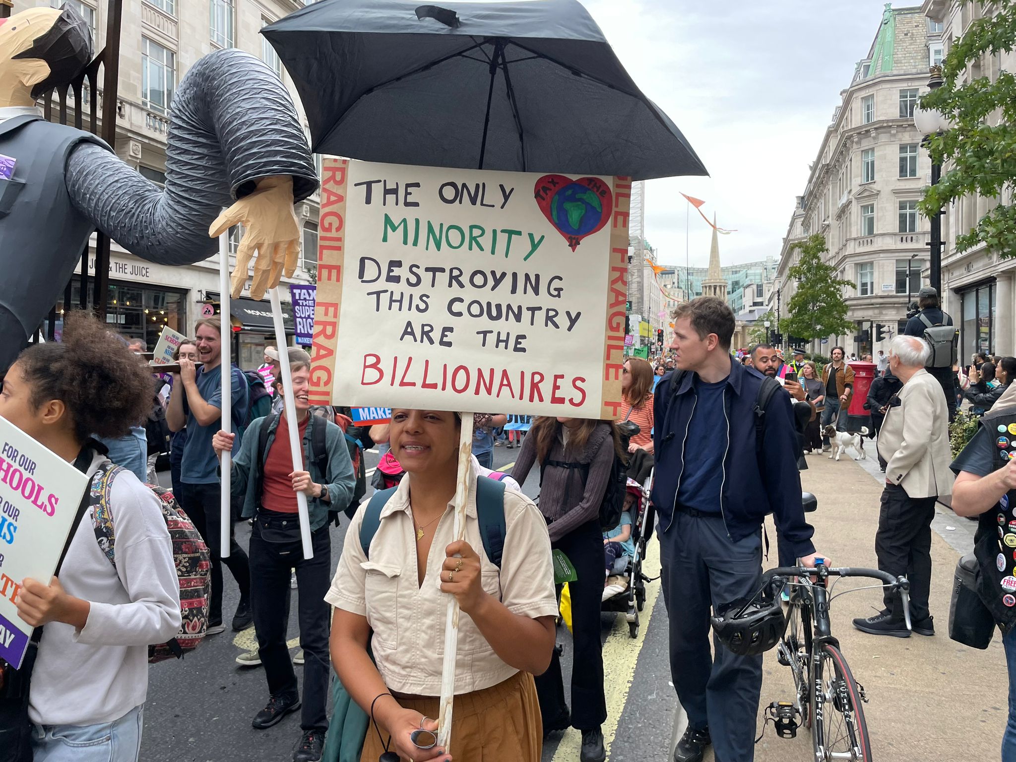 Huge crowd gathers for Make Them Pay rally in London - Left Foot Forward: Leading the UK's ...