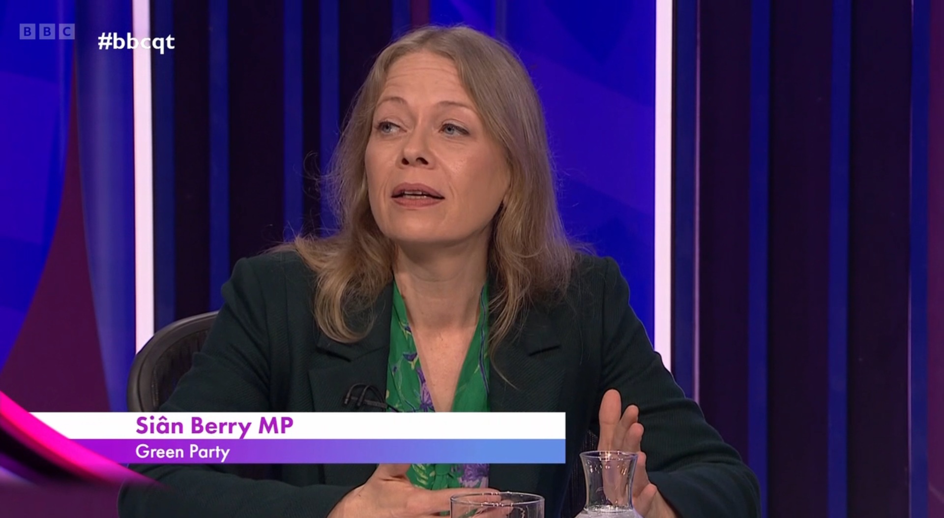 Green MP Siân Berry applauded for critique of 'illegal war' in Iran on ...
